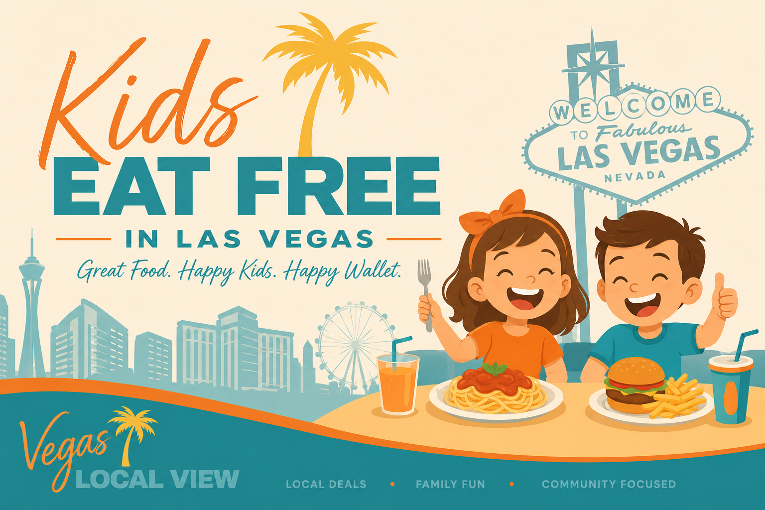 Kids Eat Free in Las Vegas - Vegas Local View